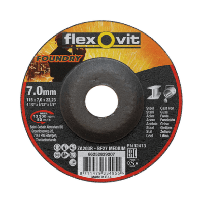 Cutting and grinding wheels | Flexovit Abrasives | EMEA